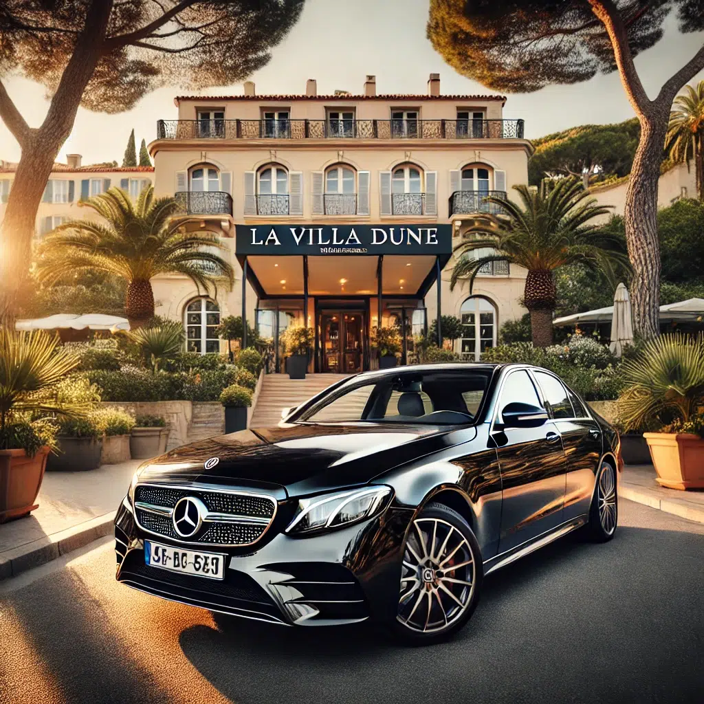 Chauffeur privé Hôtel Dune - Réservez un VTC à Saint-Tropez
